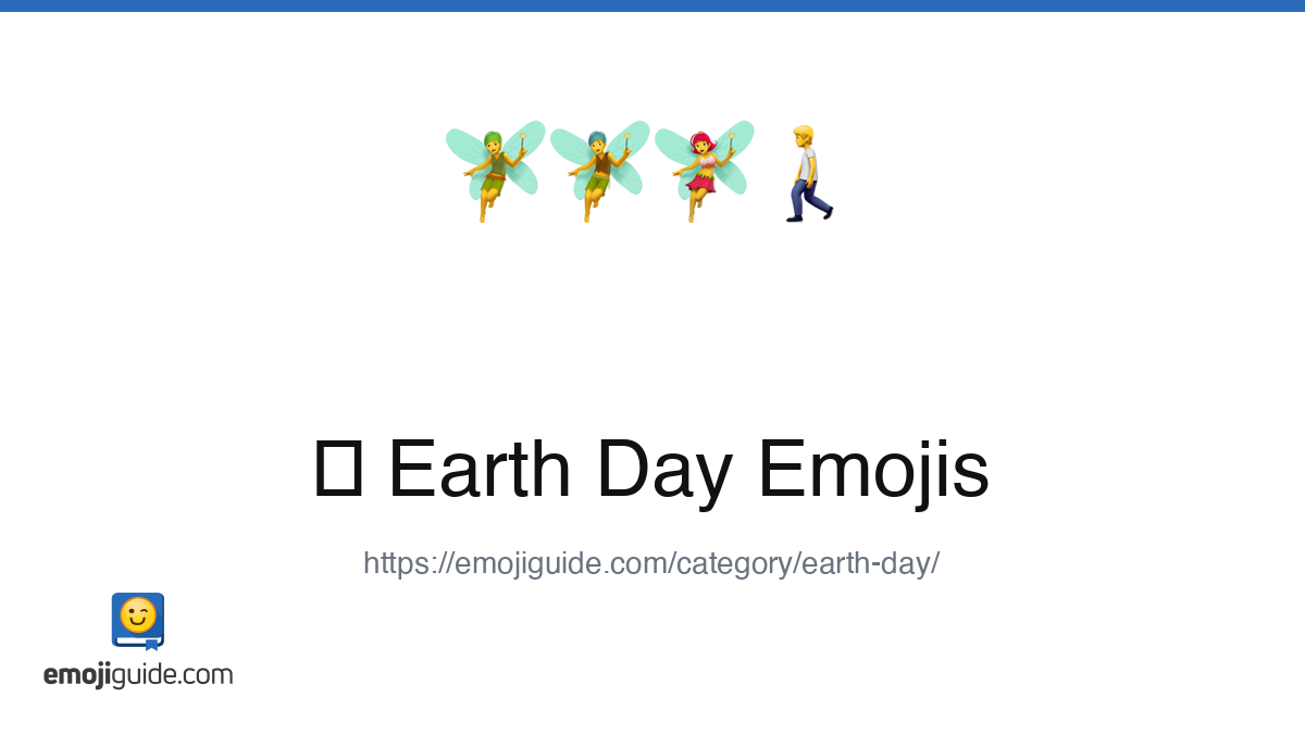 Earth Day Emojis — Emojiguide
