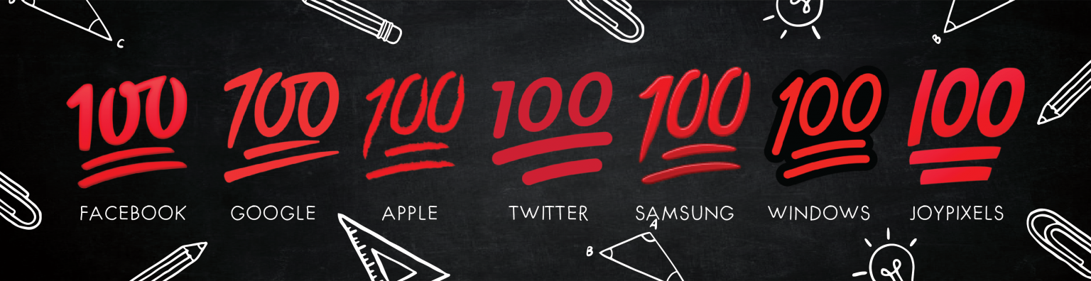 💯 100 Emoji: Reward Excellence At Work Or At School | 🏆 Emojiguide