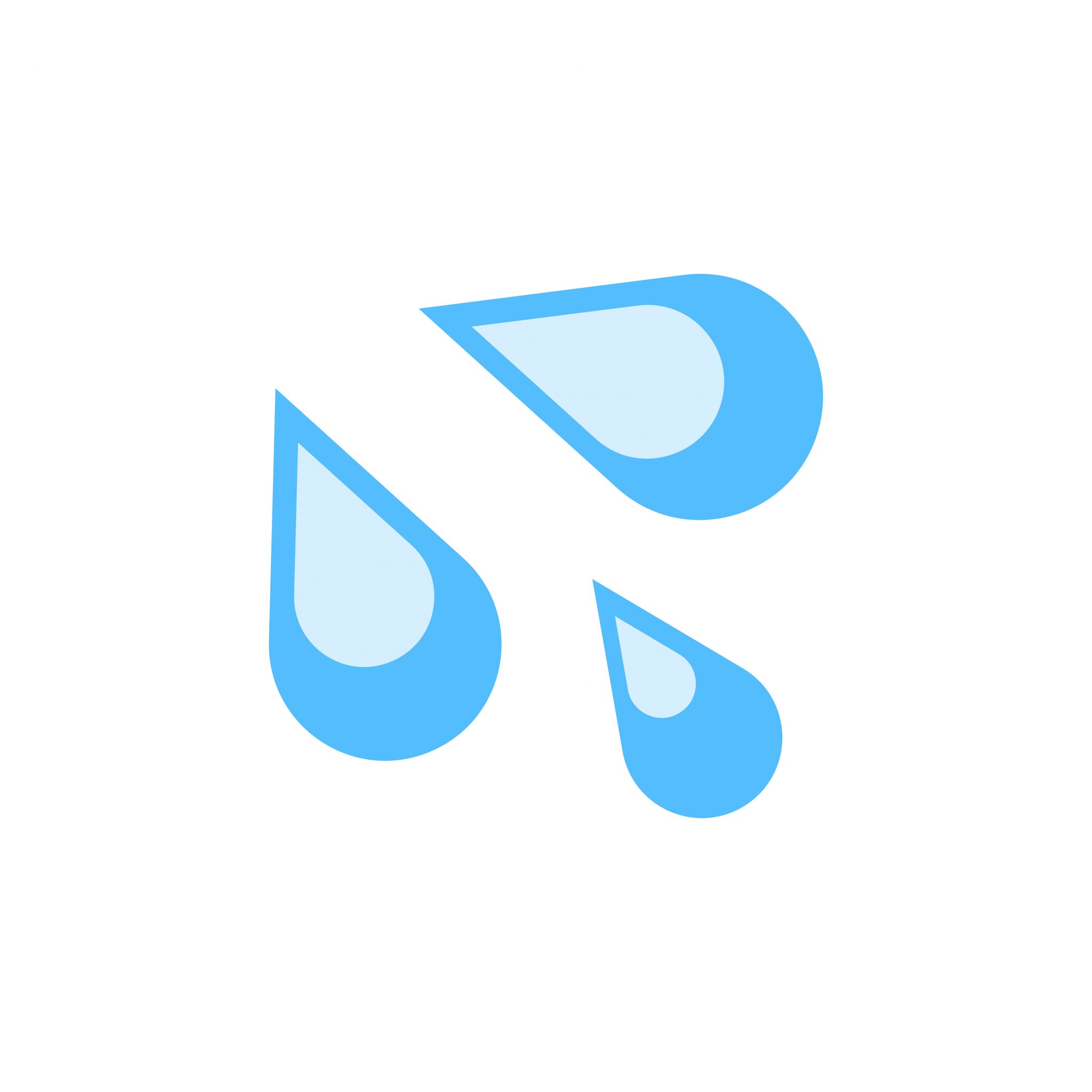 💦 Water Emoji: Splashing A Few Droplets of Water 💧 Without The Wetness ...